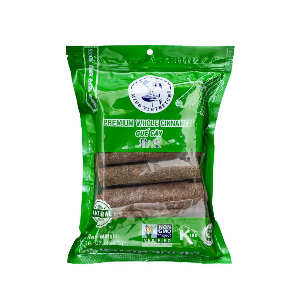 Cinnamon Whole Cinnamon– Pouches 454g – Retail Packaging